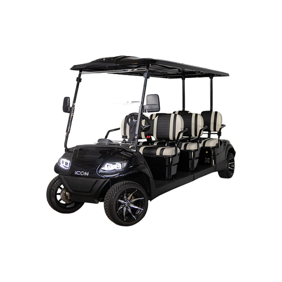 6 Seater Advanced EV Lifted Golf Cart Rental - Sunset Cart Rentals